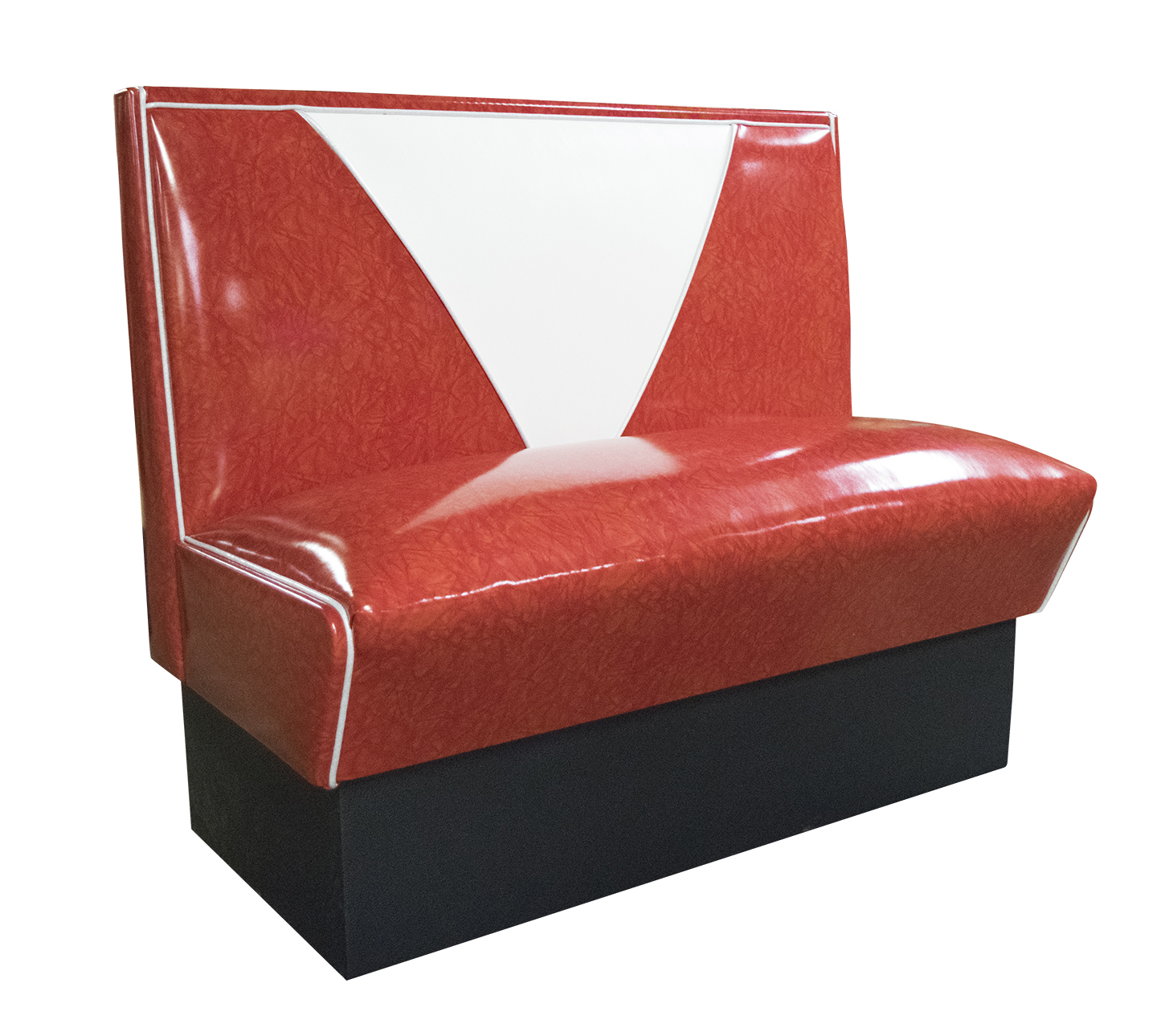 V-4300 - New Retro Dining VINTAGE V-Back Series Booth